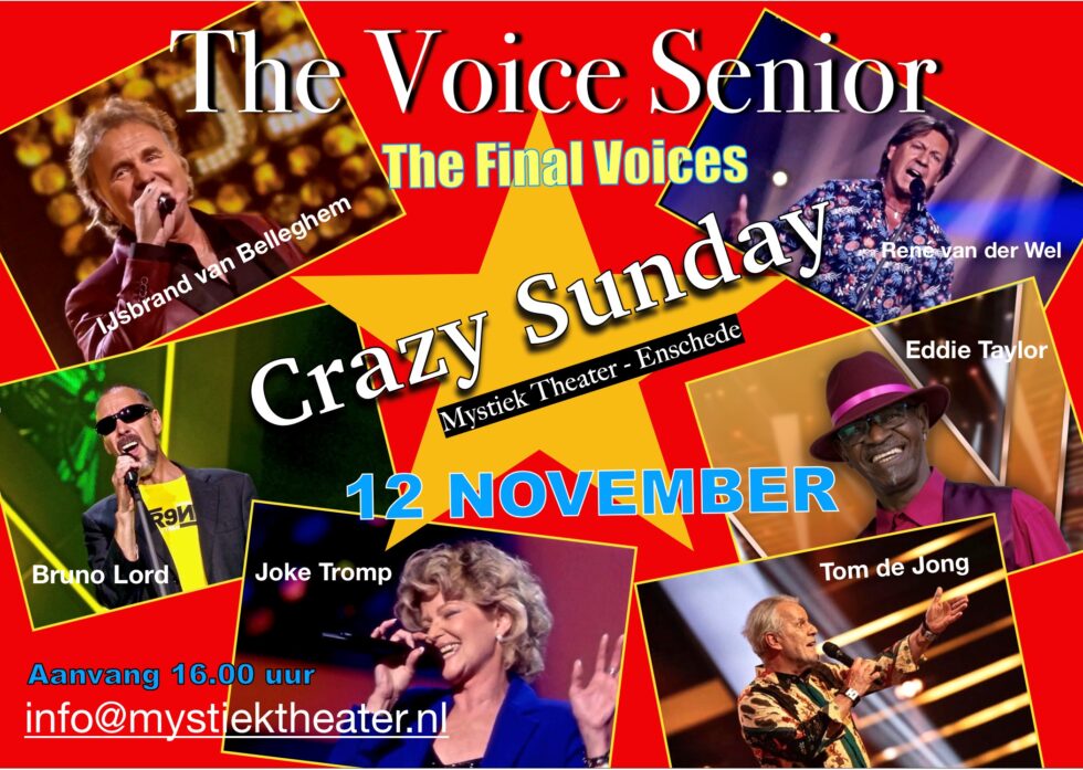 Crazy Sunday met The Voice Special!! | Mystiek Theater